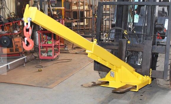 Pluma para montacarga.